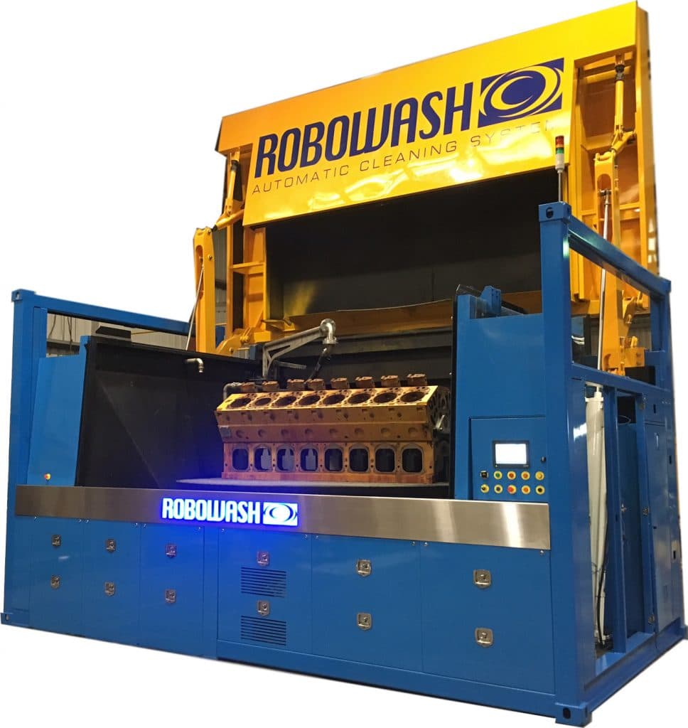 Automatic Industrial Parts Washer Machines | Robowash